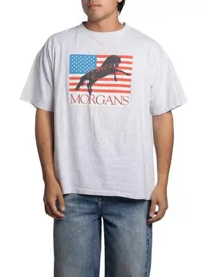 ELWOOD Vintage Morgans Tee - Grey