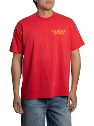 ELWOOD Vintage Big Walnut Schools Tee - Red