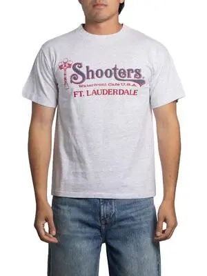 ELWOOD Vintage Shooters Cafe Ft. Lauderdale Tee - Grey