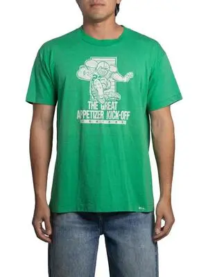 ELWOOD Vintage Appetizer Kickoff Tee - Green