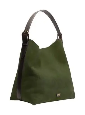 FRANCES VALENTINE Frances Valentine Hunter Hobo Shoulder Bag Olive