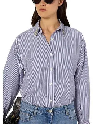 Gerard Darel Ana Button-front Shirt - Blue