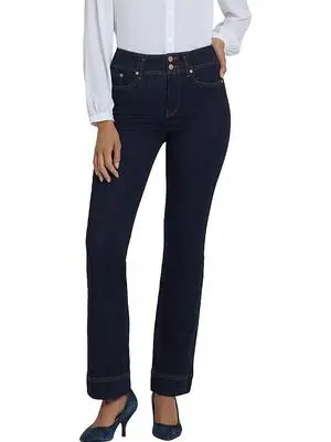 NYDJ Barbara Bootcut Double Button Jeans