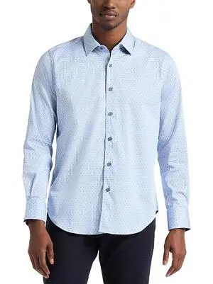 Robert Graham Clayton Button Down Shirt - Blue