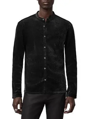 John Varvatos Siena Long Sleeve Shirt - Black