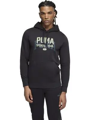 PUMA House Of Graphics Fleece Hoodie Black