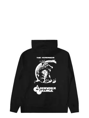 THE HUNDREDS X A Clockwork Orange Clock Pullover Hoodie - Black