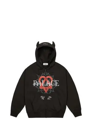 PALACE Tri-gram Hood - Black