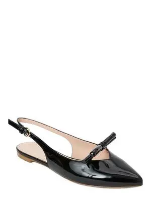 Jack Rogers Lennox Slingback Pointed Toe Pump - Black