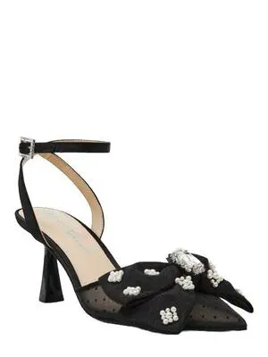 Betsey Johnson Mark Ankle Strap Pumps Black