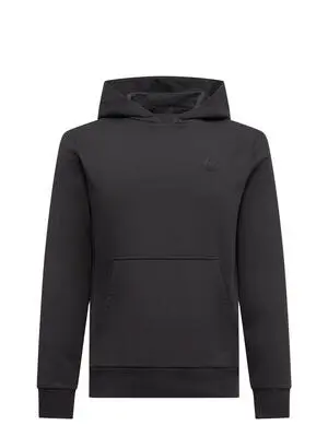 Moncler Cotton Fleece Hoodie - Black