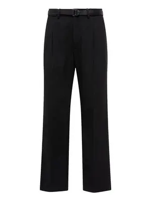 Moncler Twill Pants - Black