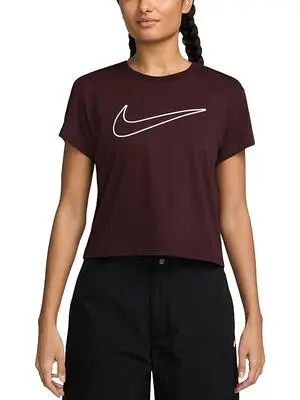 Nike Club Short Sleeve Tee - Burgundy