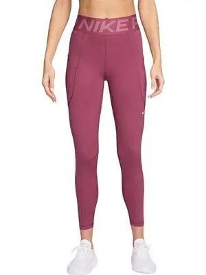 Nike Sculpt High Rise 7/8 Pocket Tights - Sweet Beet