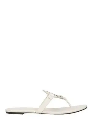 Tory Burch Thong Sandal Calfskin - White