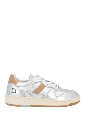 D.a.t.e. Leather Low-top Sneakers - Silver