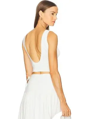 REVOLVE X JJ Vest Top - White