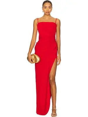 LOVERS AND FRIENDS Sabrina Gown - Red
