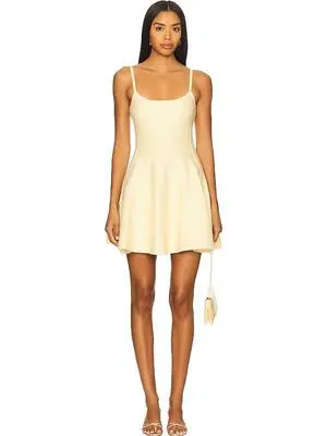 Fleur Du Mal Corset Dress - Butter Yellow