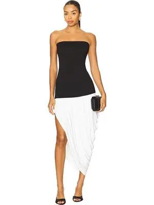 LOVERS AND FRIENDS Catalina Maxi Dress - Black & White