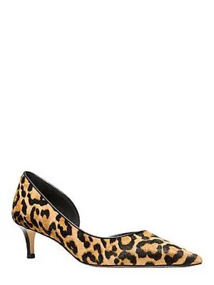 Michael Kors Elyse Leopard Print Pump - Yellow