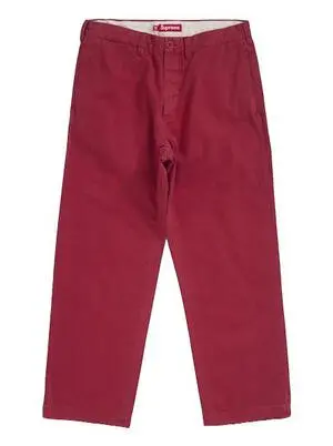 Supreme Chino Pant - Red