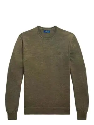 Ralph Lauren Wool Long-sleeve Sweater - Green