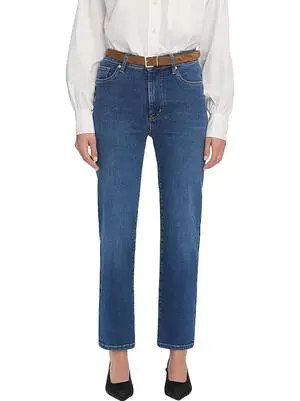 FRAME Pixie Le Sleek Straight High Rise Jeans - Femma