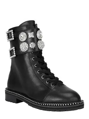 Kurt Geiger Stoop Combat Boots - Black