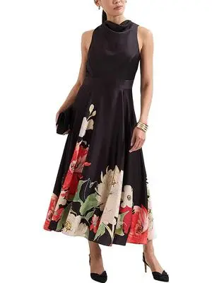 PHASE EIGHT Cheryl Printed Midi Dress - Multi