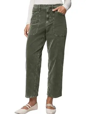Splendid Carissa Corduroy Trousers - Green Spruce