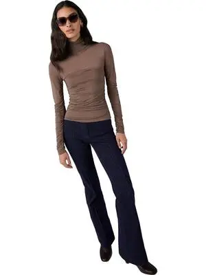 Diane Von Furstenberg Piper Turtleneck - Truffle