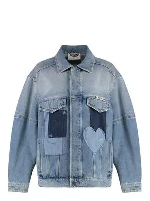 Moschino Denim Trucker Jacket Navy