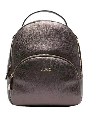 Liu Jo Logo-plaque Backpack - Brown