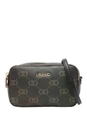 Liu Jo Monogram Shoulder Bag - Black