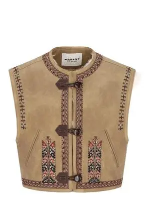 ISABEL MARANT Isabel Marant Étoile Sleeveless Shearling Vest