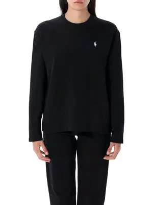 Ralph Lauren Cotton Jersey Long-sleeve T-shirt - Black