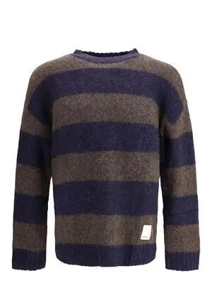 Emporio Armani Striped Knitwear Sweater - Multicolour