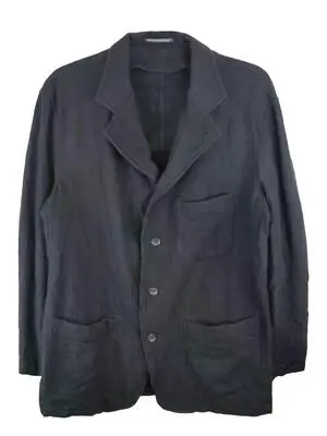 Y’s Felted Three-pocket Blazer - Black