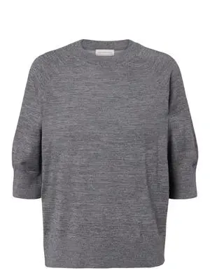 Dries Van Noten Wool Crewneck Sweater - Grey