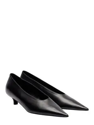 TOTEME Leather Pumps - Black