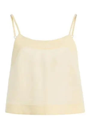 Bondi Born Leiden Linen Top - Yellow