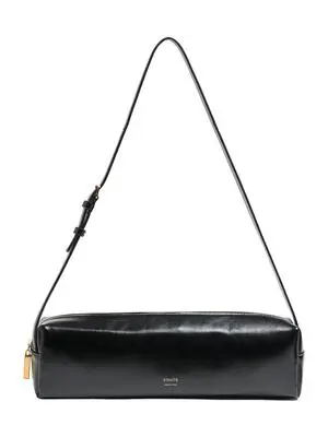 Khaite Kye Leather Shoulder Bag - Black