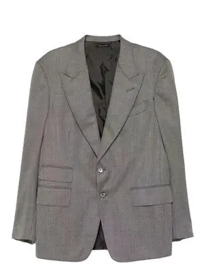 TOM FORD Wool Blazer - Grey