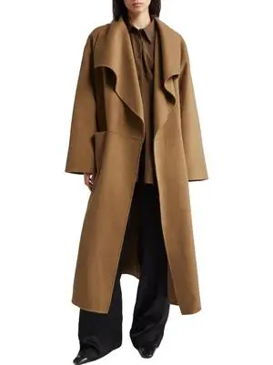 TOTÊME Double Face Wool And Cashmere Coat - Hazel