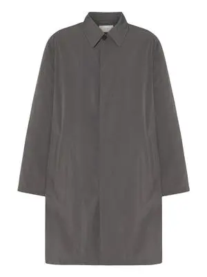 THE ROW Hesper Car Coat - Grey Cobalt