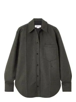 Victoria Beckham Wool Shirt - Green