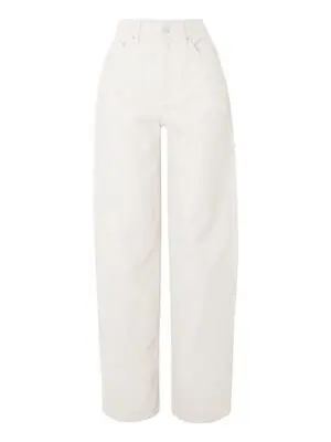 Loulou De Saison Asmar High-rise Straight-leg Jeans - Cream