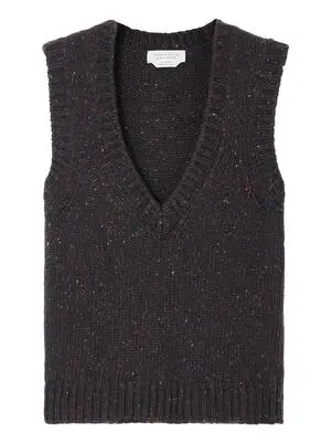 Gabriela Hearst Solomon Cashmere Vest - Gray