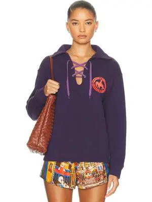 BODE Pet Pullover Sweater - Dark Purple
